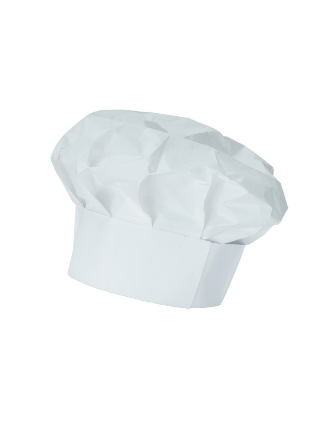 Toque de travail jetable en papier 100% chef Giblor's Toque 18P05I068