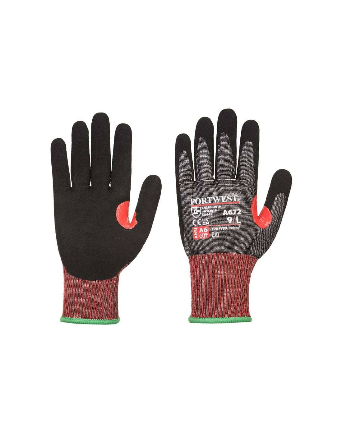 Gants de Travail Anti-Coupure en Nitrile CS AHR13 - A672 Portwest