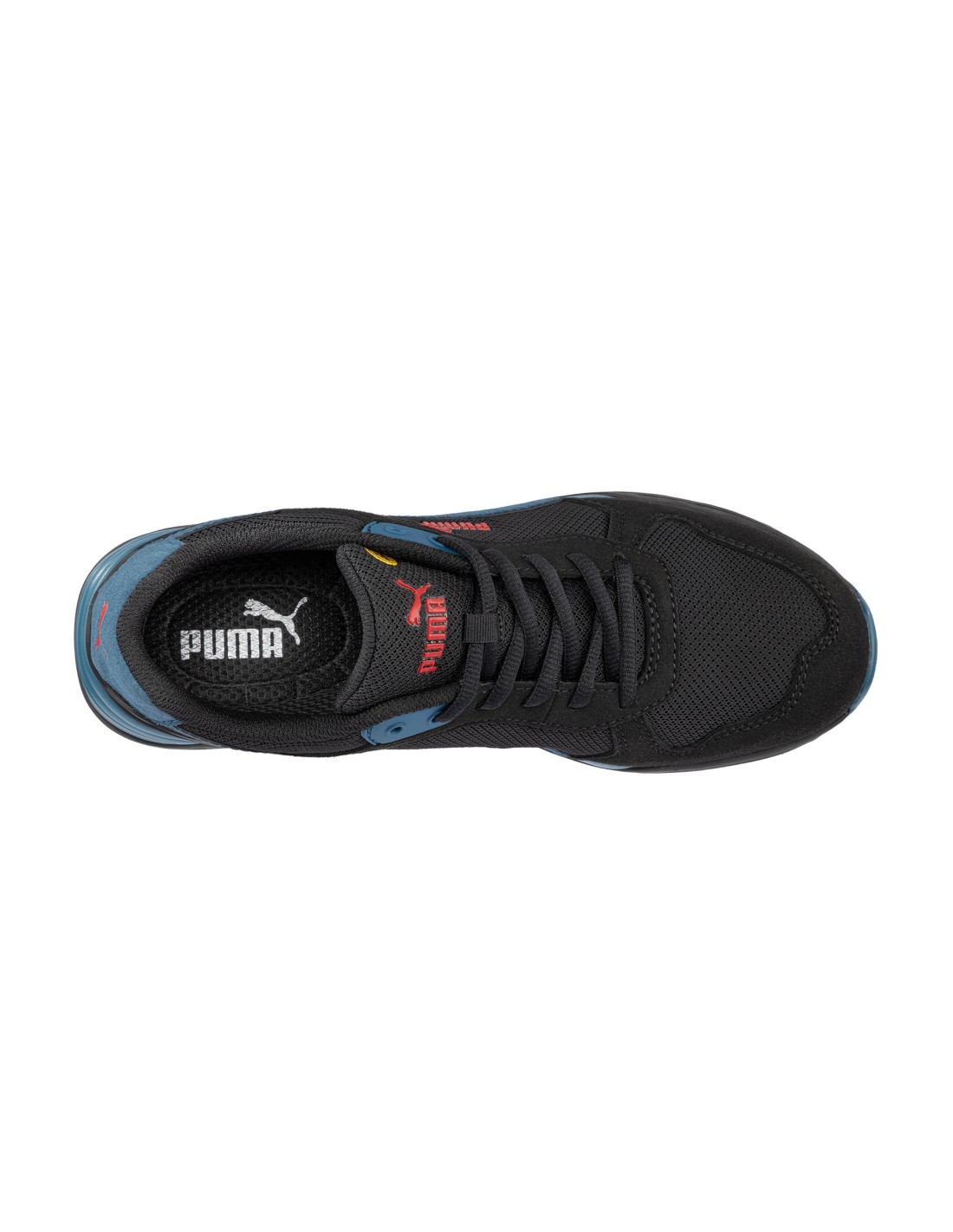 Chaussures de sécurité Puma Frontside Black/Blue Low S1P HRO ESD SRC 644660